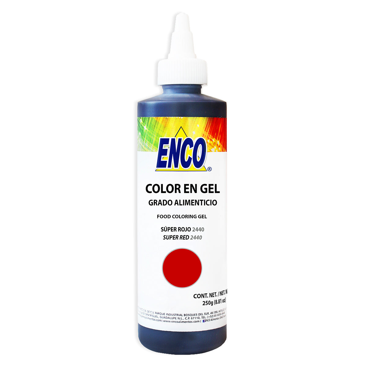 Colorante Super Rojo Enco Bote 250ml